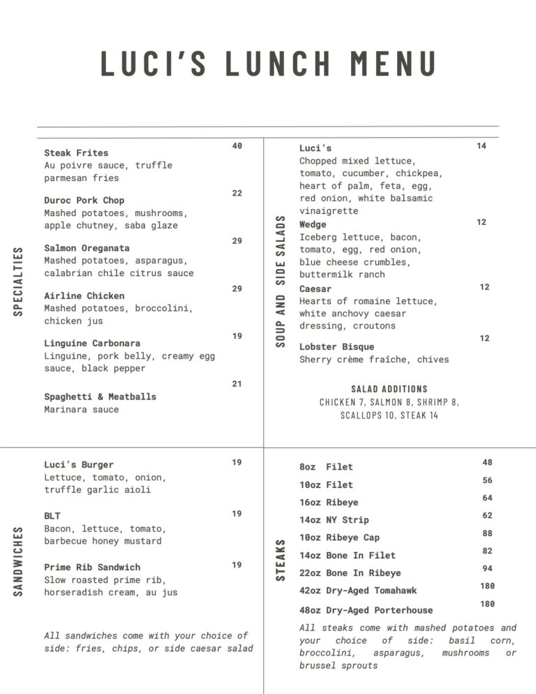 Luci's Ristorante Italiano